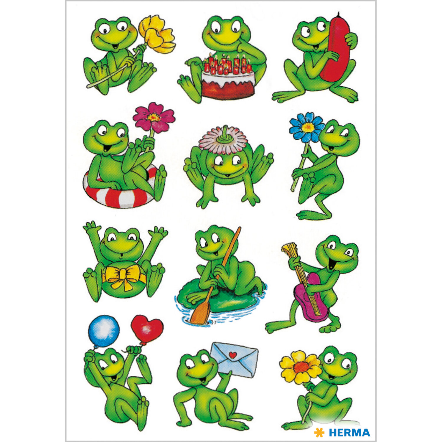 Stickers Grenouilles