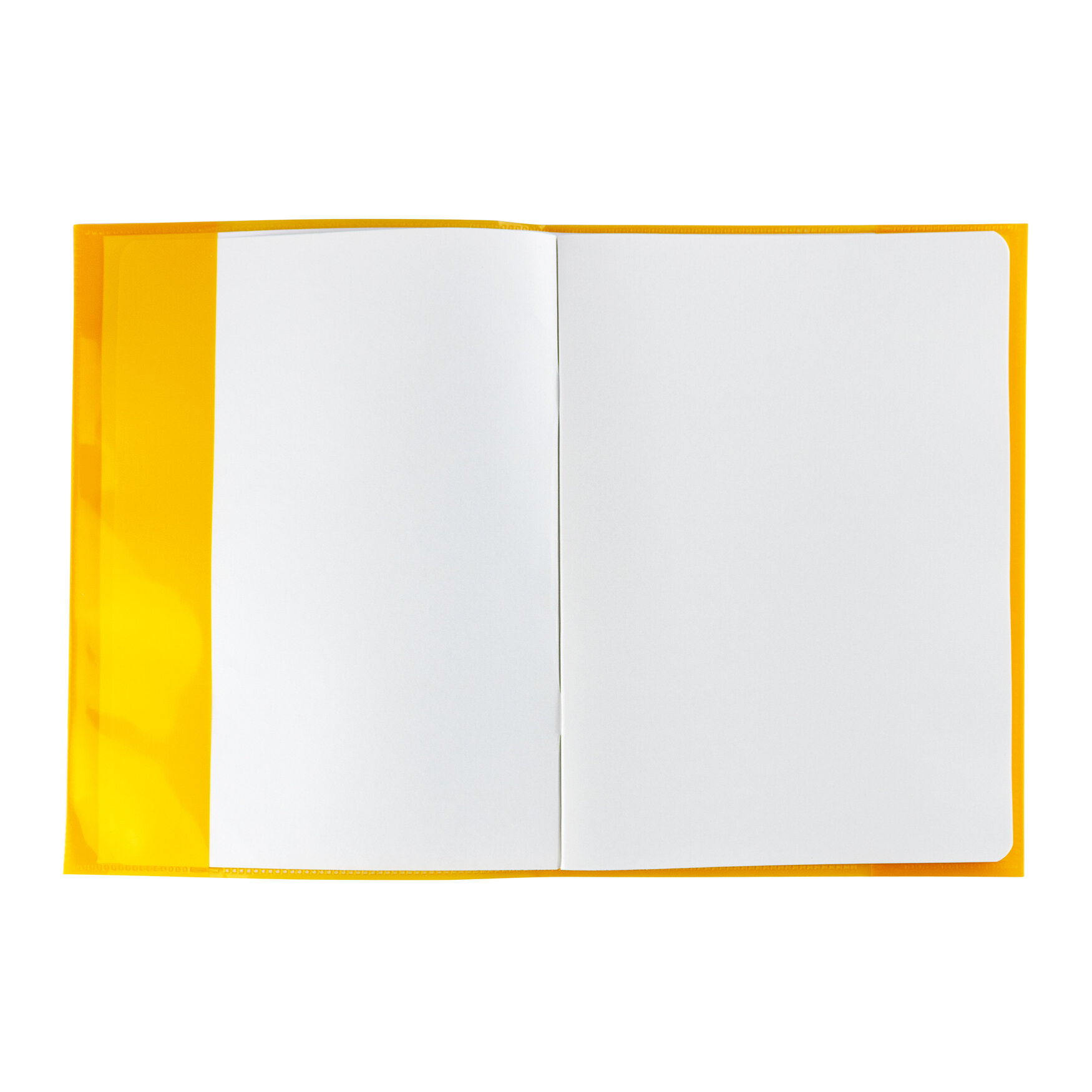 Protège-cahiers transparent PLUS A5 orange