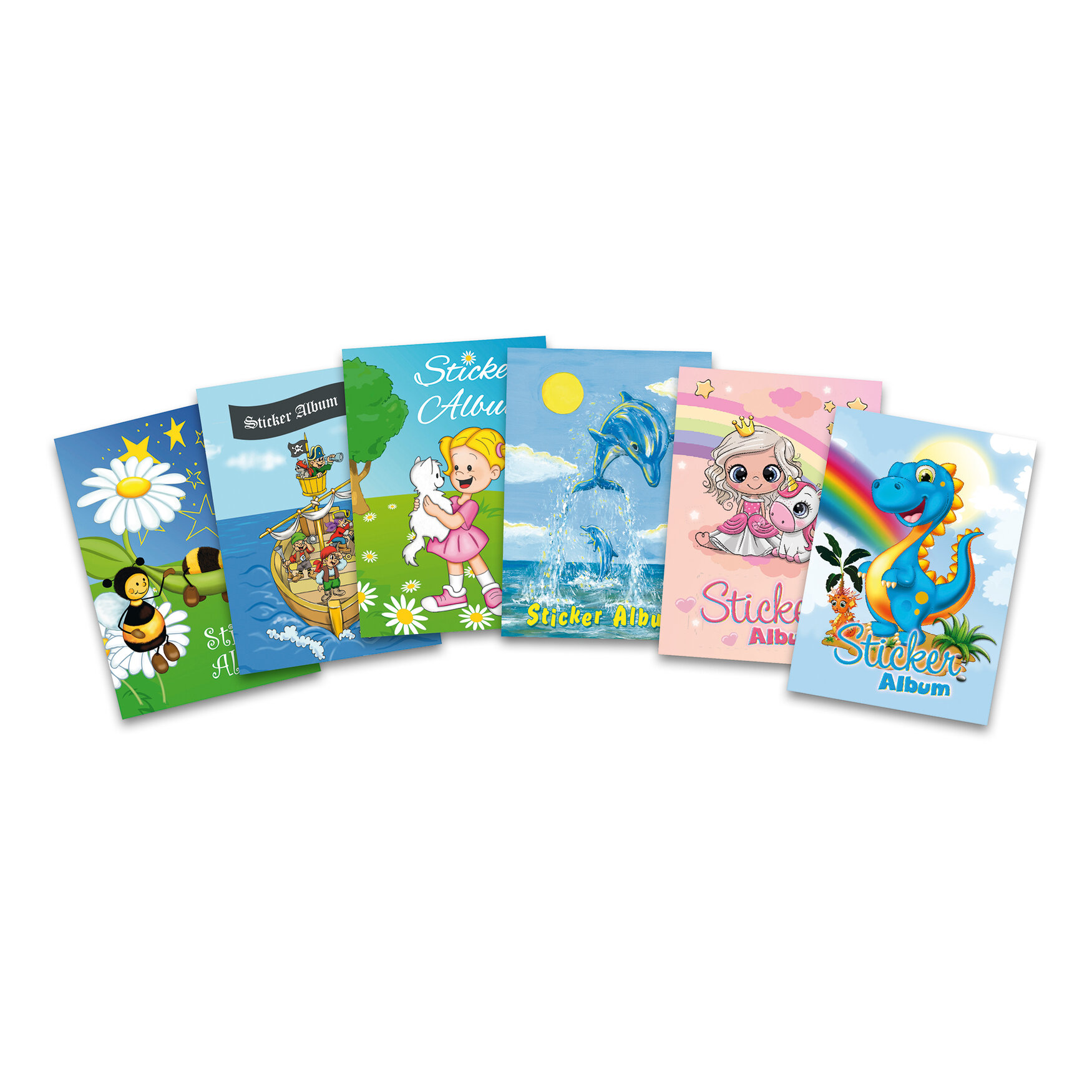 Album de stickers Meilleurs amis, format A5 (16 pages en blanc)