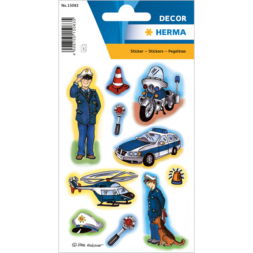 Stickers police