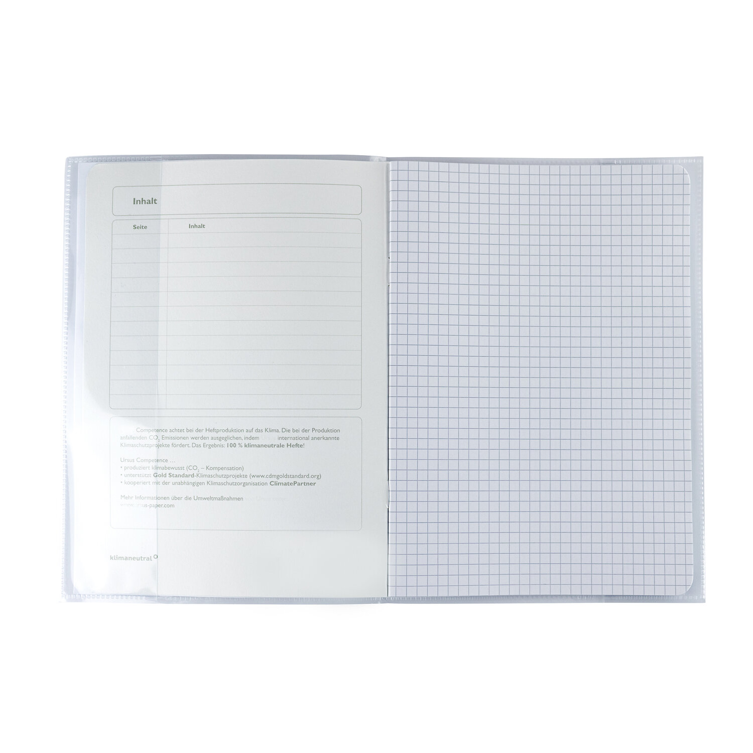 Protège-cahiers transparent PLUS A5 transparent